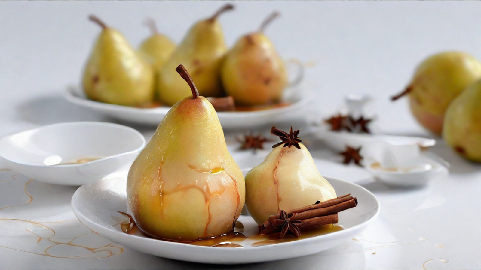 Chai-Spiced Poached Pears Recipe - Love Ceylon Tea